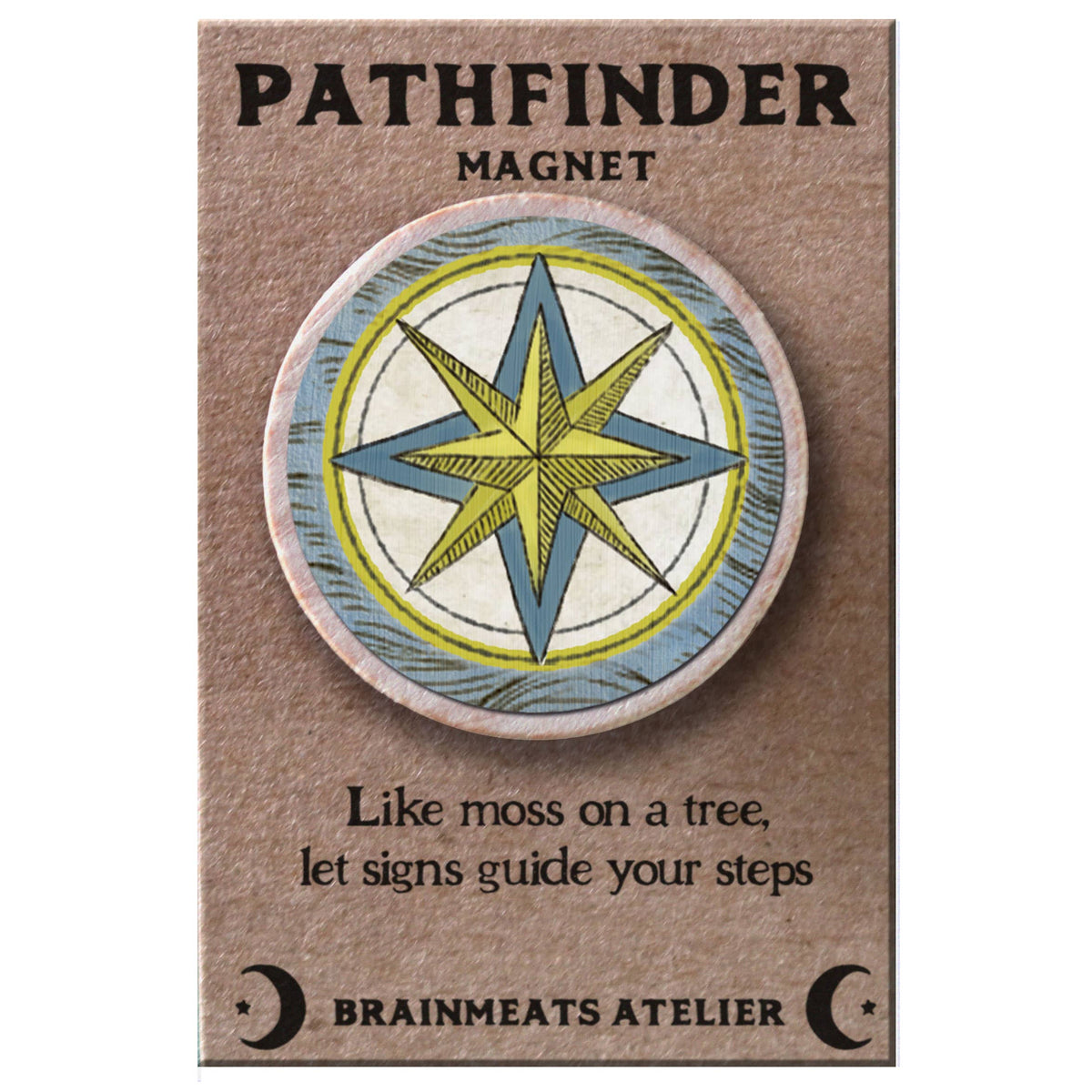 Pathfinder Magnet – Compass Intention Token for Guidance – Bowerbird ...